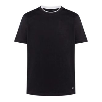 Dondup Girocollo Regular T-shirt - - Tops - Herren - Schwarzk - M