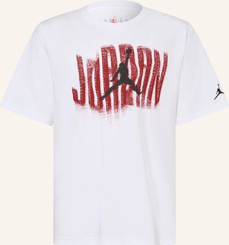 Nike Jordan T-Shirt Jordan Distressed weiss