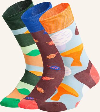 DillySocks Dillysocks Socken Fall Wonders (3er Box) braun