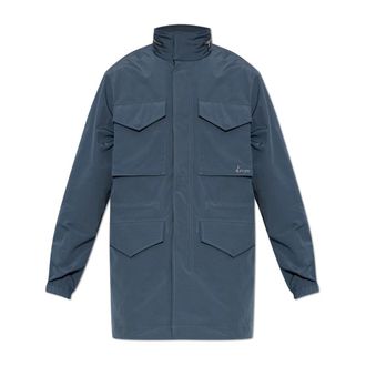 Kenzo Leichte Jacke mit Kapuze - - Jackets - Damen - Blau - XS