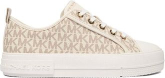 Michael Kors Sneakers aus Stoff Evy 43F5EYFS1B &Eacute;cru