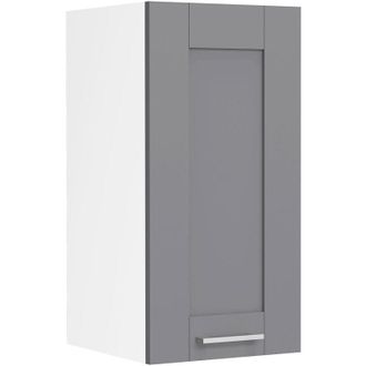 ebuy24 Meubles de cuisine Colura h. 60 x l. 30 x p. 31 cm Blanc / Anthrazit