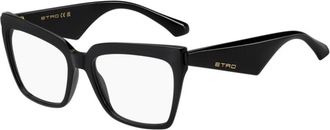 Etro Femme, Accessoires, Noir, Taille: 55 MM Cat Eye Optical Frame