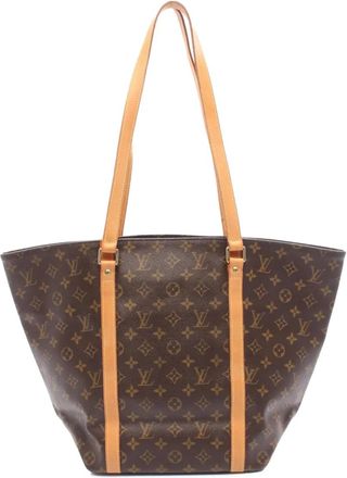 Louis Vuitton 2002 Monogram Sac Shopping tote bag - Braun