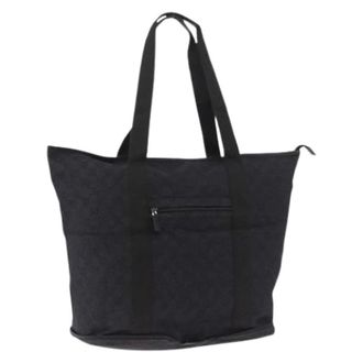 Gucci Pre-owned GG Canvas Tote - Femme - Pre-owned - Noir - Taille: ONE Size