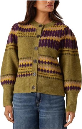 Antik Batik Damen, Strickwaren, Gr&uuml;n, XSGr&ouml;&szlig;e