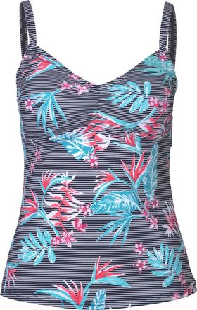 Firefly Damen MEA II Tankini, Flower/Stripes, 36C
