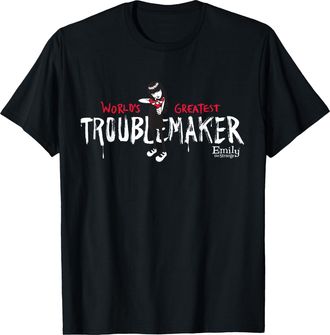Emily The Strange Emily The Strange Worlds Greatest Troublemaker T-Shirt