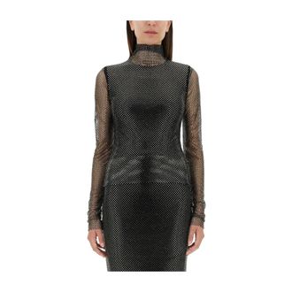 Sportmax Valdai Mock-neck Top - - Tops - Damen - Schwarzk - M