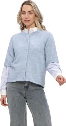 Selected Damen, Strickwaren, Blau, MGr&ouml;&szlig;e