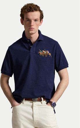 Polo Ralph Lauren Poloshirt 710B14216003 Dunkelblau Regular Fit