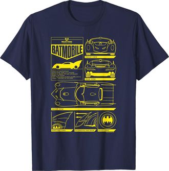 DC Comics Batman Batmobile Specs T-Shirt