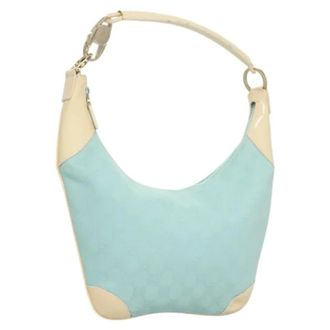 Gucci Pre-owned Toile sacs-gucci - Femme - Pre-owned - Bleu - Taille: ONE Size