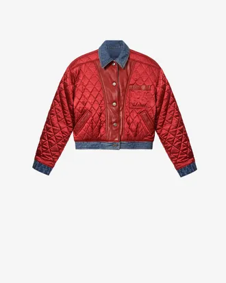 Isabel Marant Jacke Devyna - Damen - Red-blue - Gr&ouml;&szlig;e 34 - Isabel Marant