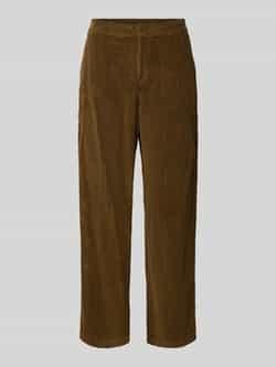 Lacoste Weite Hose mit Logo-Detail Corduroy pants