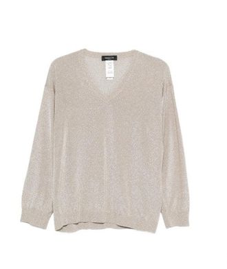 Fabiana Filippi Womens V-Neck Long-Sleeve Sweater Ss26 W