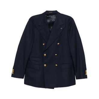 Gabriele Pasini Homme, Vestes, Bleu, Taille: M Blazer crois&eacute;