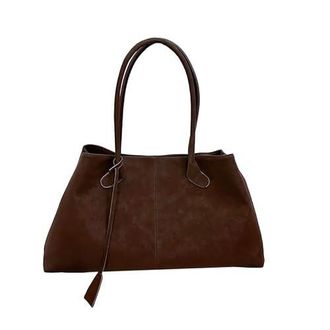 Generic Sac &agrave; bandouli&egrave;re r&eacute;tro en cuir synth&eacute;tique pour femme et fille - Pour voyage, shopping, travail, usage quotidien, caf&eacute;, 18.11*3.94*10.63inch