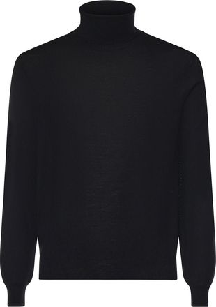 Mauro Ottaviani Rollkragenpullover - Schwarz