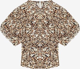 Isabel Marant Top Karlita - Femme - Ocre-&eacute;cru - Taille 36 - Isabel Marant