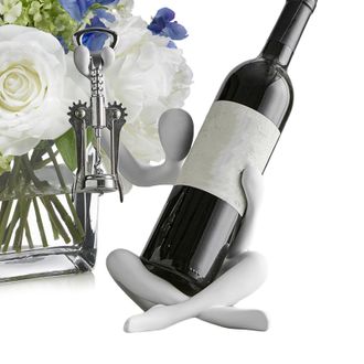 Generic Weinregal Tisch - Weinregal aus Harz ohne Flaschen&ouml;ffner, Dekoration f&uuml;r Esstisch, freistehende dekorative Weinflasche f&uuml;r Weinliebhaber