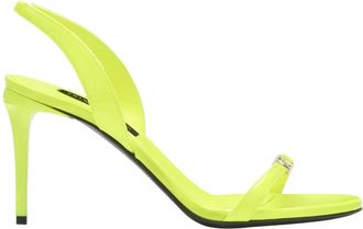 Philipp Plein Femme, Chaussures, Jaune, Taille: 42 EU High Heels Sandales Fluo Hexagon