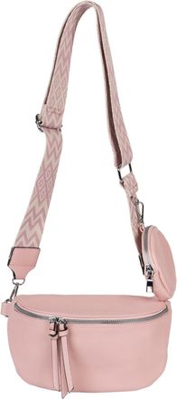 styleBREAKER Umh&auml;ngetasche 2-Teiliges Set Halbmond Crossbody Bag
