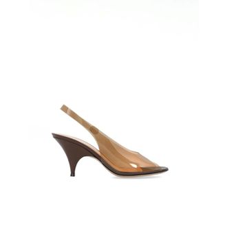 Gianvito Rossi High Heel Sandales - Femme - Chaussures - Brun - Taille: 37 1/2 EU