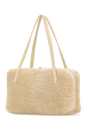 Jil Sander Goji Pillow Shoulder Bag - Beige