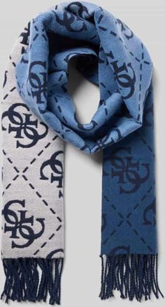 Guess Schal mit Viskose-Anteil Modell Jacquard