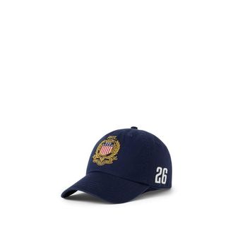 Polo Ralph Lauren Casquette &agrave; logo brod&eacute; en coton