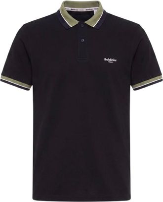 Baldinini Polo Tendance - Homme - Tops - Noir - Taille: S