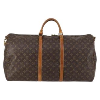 Louis Vuitton unisex, Pre-owned, Brun, Taille: ONE Size Sac bandouli&egrave;re Keepall Pre-owned