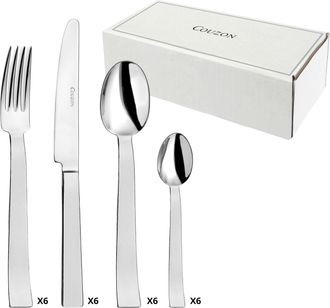Bloomingdale's Ato Spiegel Besteck-Set, 24-teilig