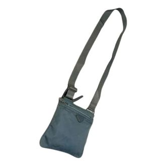Prada Sac bandouli&egrave;re vintage Pre-owned - Femme - Pre-owned - Bleu - Taille: ONE Size