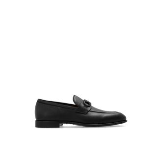 Ferragamo Foster Gancini Leder Loafers - - Shoes - Herren - Schwarzk - 41 1/2 EU