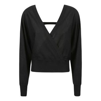 Fabiana Filippi Femme, Tops, Noir, Taille: 38 FR Long Sleeve Sweater