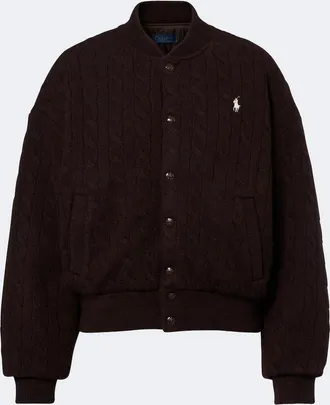 Polo Ralph Lauren Veste bomber en laine et cachemire