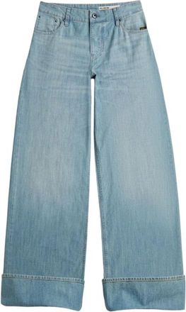 G-Star Femme, Jeans, Bleu, Taille: W26 L32 Roxx Wide Jeans