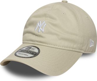 New Era 9Twenty Casual Cap MINI Logo New York Yankees beige