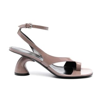 Dries Van Noten Femme, Chaussures, Gris, Taille: 41 EU Sandales &agrave; Talons Hauts