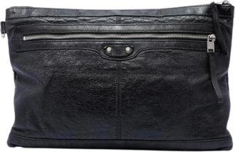 Balenciaga Pre-owned Vintage Clutch - - Pre-owned - Damen - Schwarzk - ONE SIZE