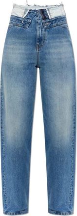 Maison Margiela Femme, Jeans, Bleu, Taille: W28 Jean droit