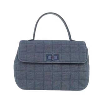 Chanel Pre-owned Denim Schultertasche - - Pre-owned - Damen - Blau - ONE SIZE