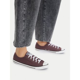 Converse Sneakers aus Stoff Converse Chuck Taylor All Star Dainty A13800C Braun