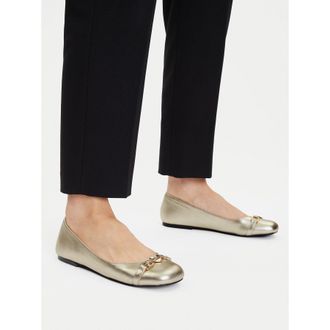 Love Moschino Ballerinas LOVE MOSCHINO JA11011G1MIF0900 Goldfarben