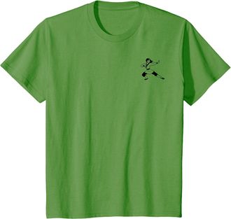 Disney Mulan Mulan Simple Black Outline Fighting Stance T-Shirt