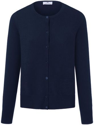 Peter Hahn Strickjacke aus 100% Premium-Kaschmir Peter Hahn blau
