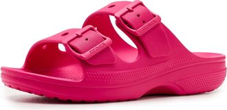 Crocs Damen Saturday W Schiebe-Sandalen, Dragon Fruit, 39 EU