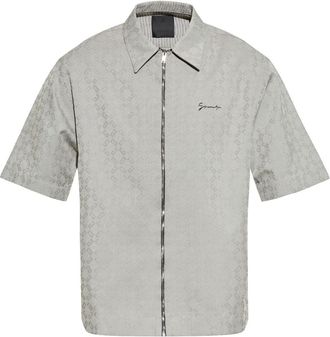 Givenchy Hemd mit Monogramm - Schwarz